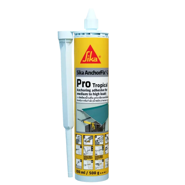 Sika AnchorFix-2 Pro Tropical กาวเสียบเหล็กรับน้ำหนักปานกลางถึงสูง